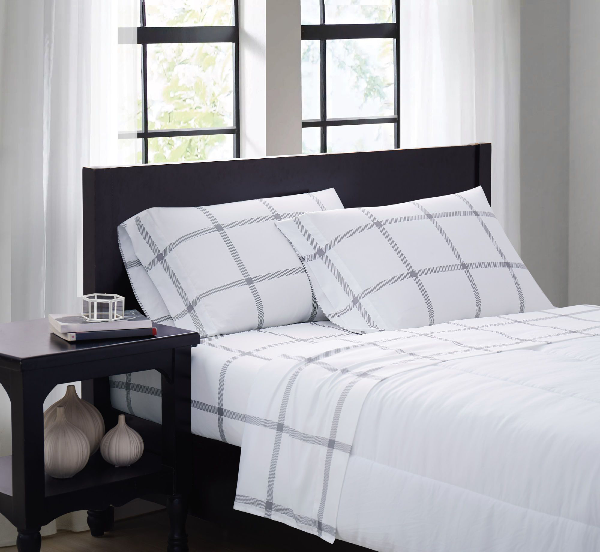 Truly Soft Printed Windowpane Sheet Set | Cabela's